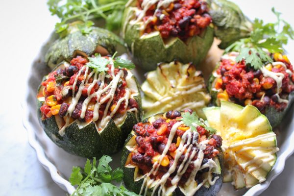 Sommerlaune pur mit gefüllten Rondini • veggies | vegan