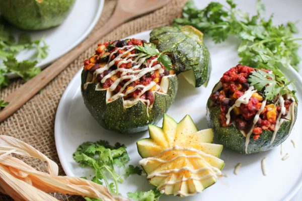 Sommerlaune pur mit gefüllten Rondini • veggies | vegan
