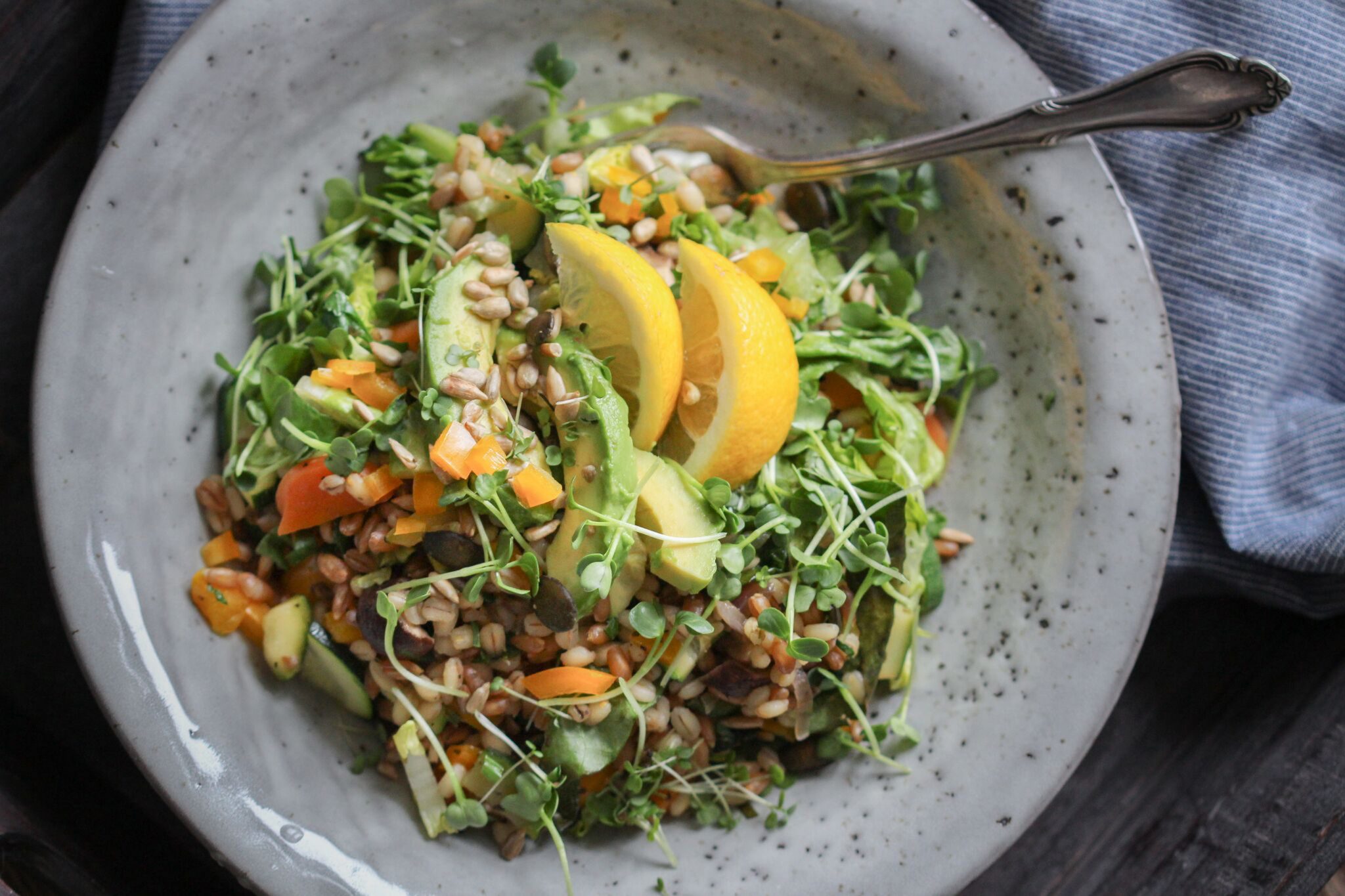 "Celebrating-Spring-Bowl" • veggies | vegan