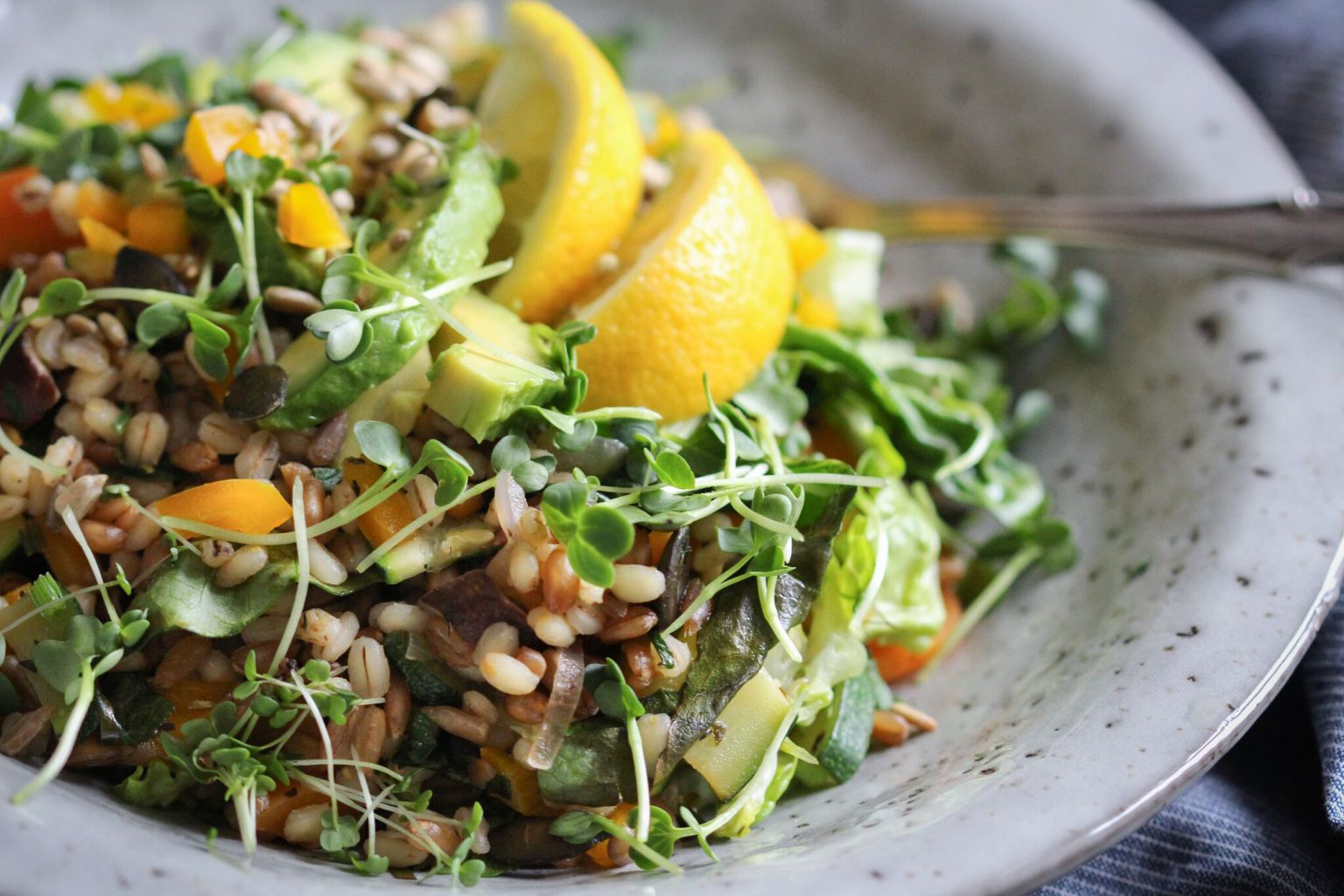"Celebrating-Spring-Bowl" • veggies | vegan
