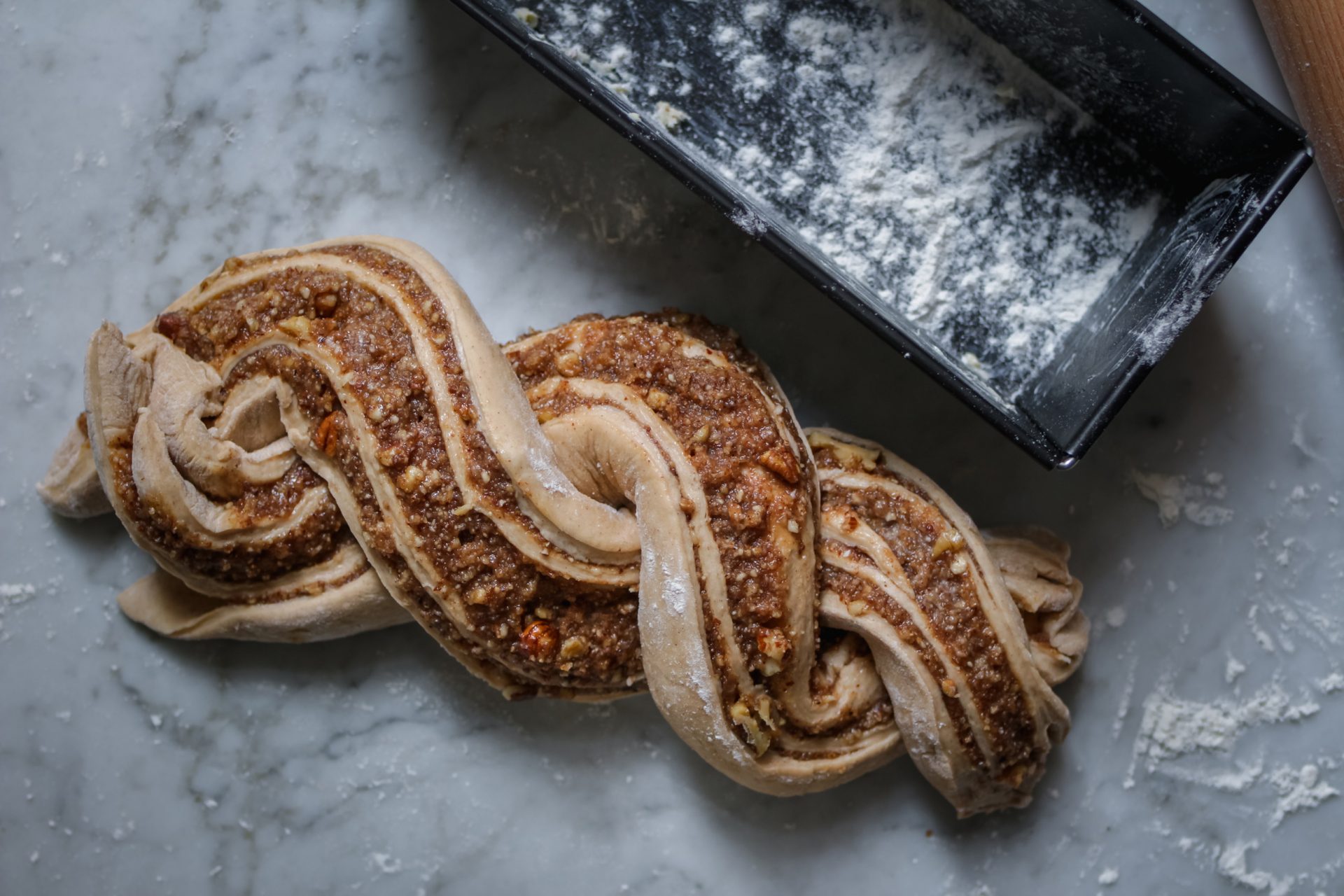 Easy Vegan Nut Braid • veggies | vegan