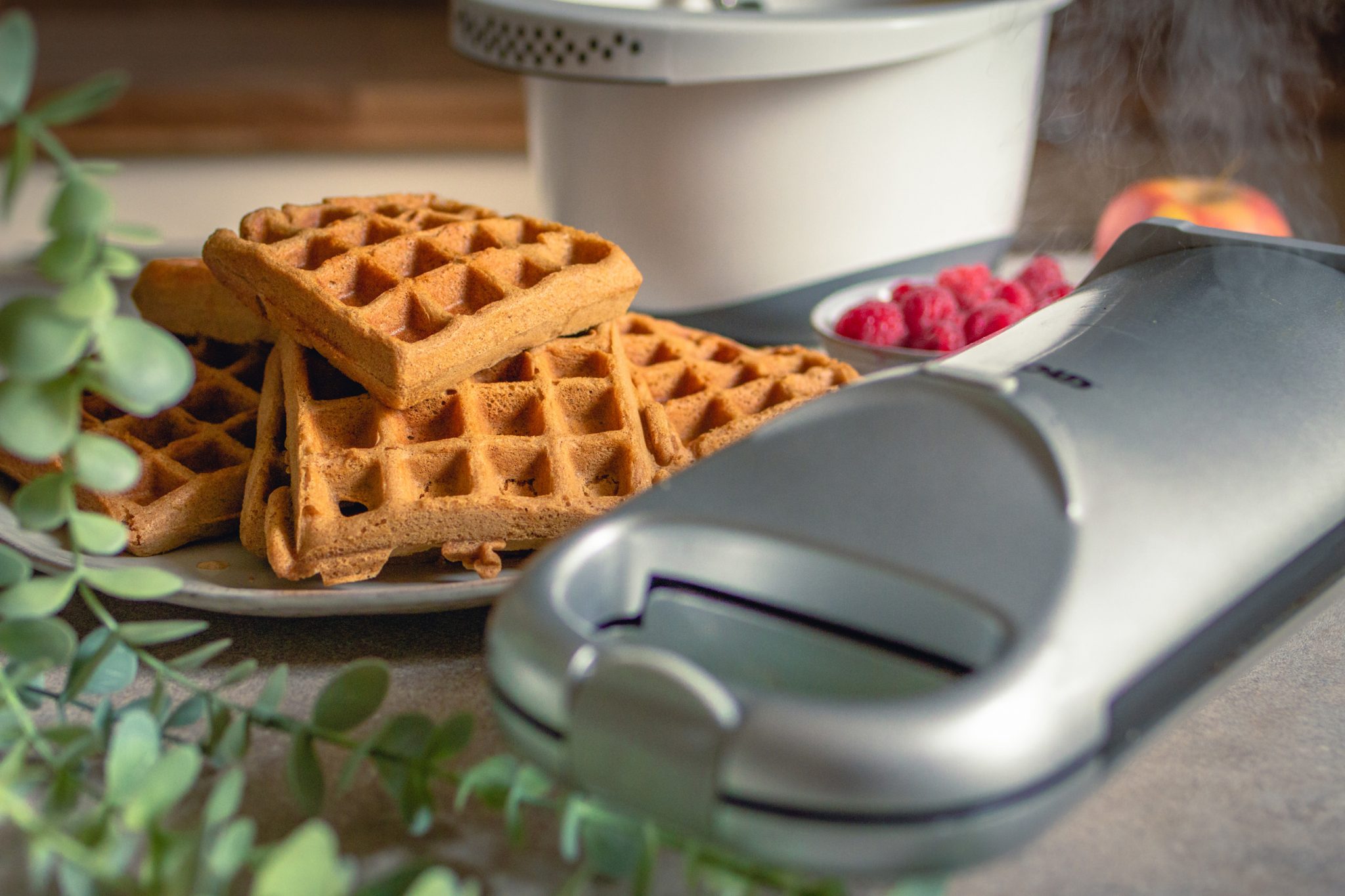 Das perfekte vegane Waffelrezept (glutenfrei) • veggies | vegan