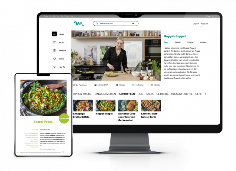 Vegane Lasagne-Suppe mit Grünkern • veggies | vegan