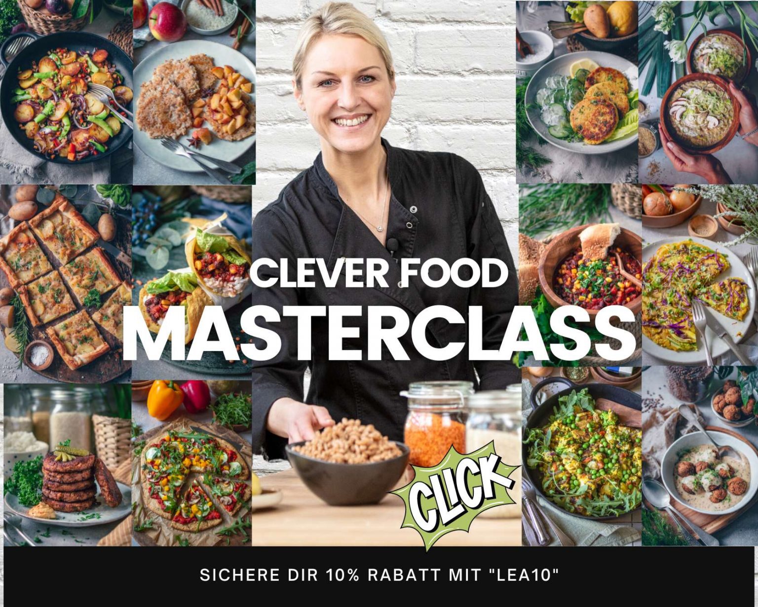Clever Food Masterclass mit Lea Green • veggies | vegan